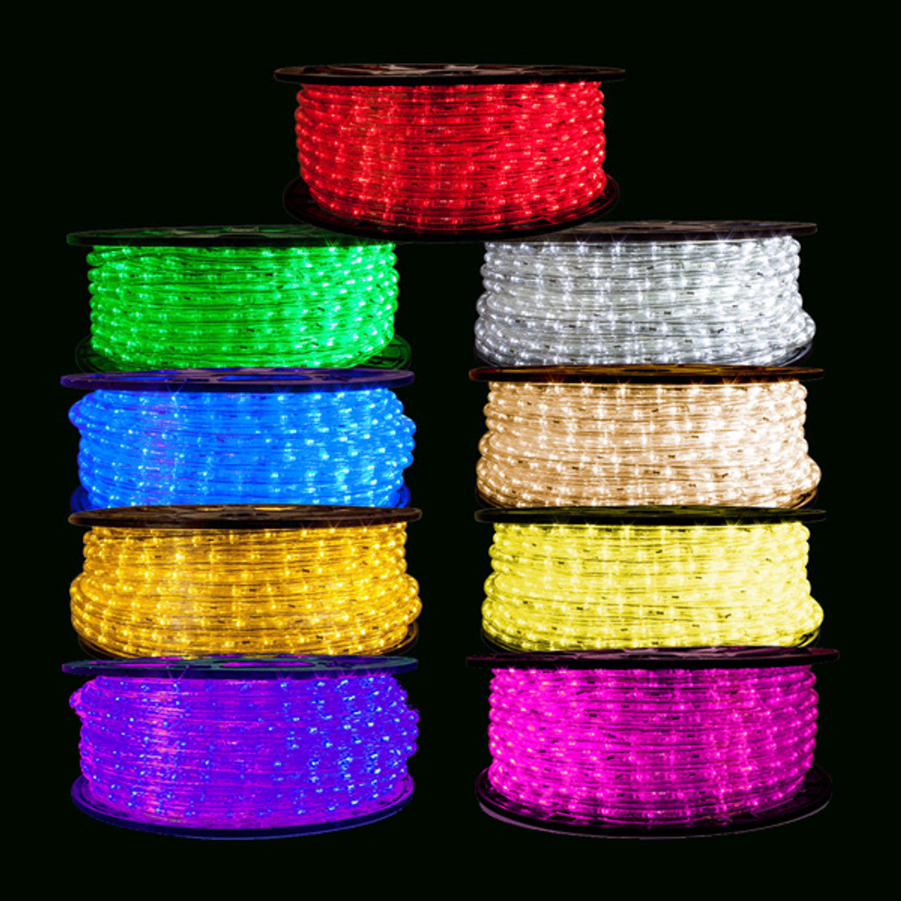 Super Long 70m Christmas LED Rope Light 8 Function Controller Low 12W