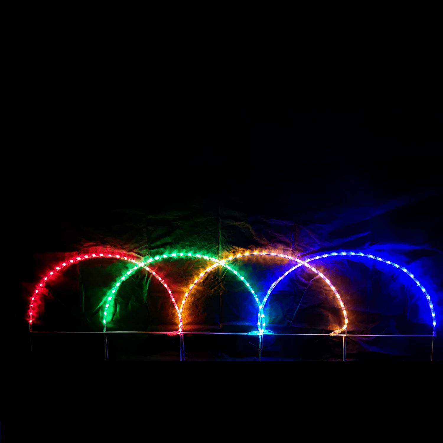 Christmas LED Motif Multicolour Arch Pathway Lights