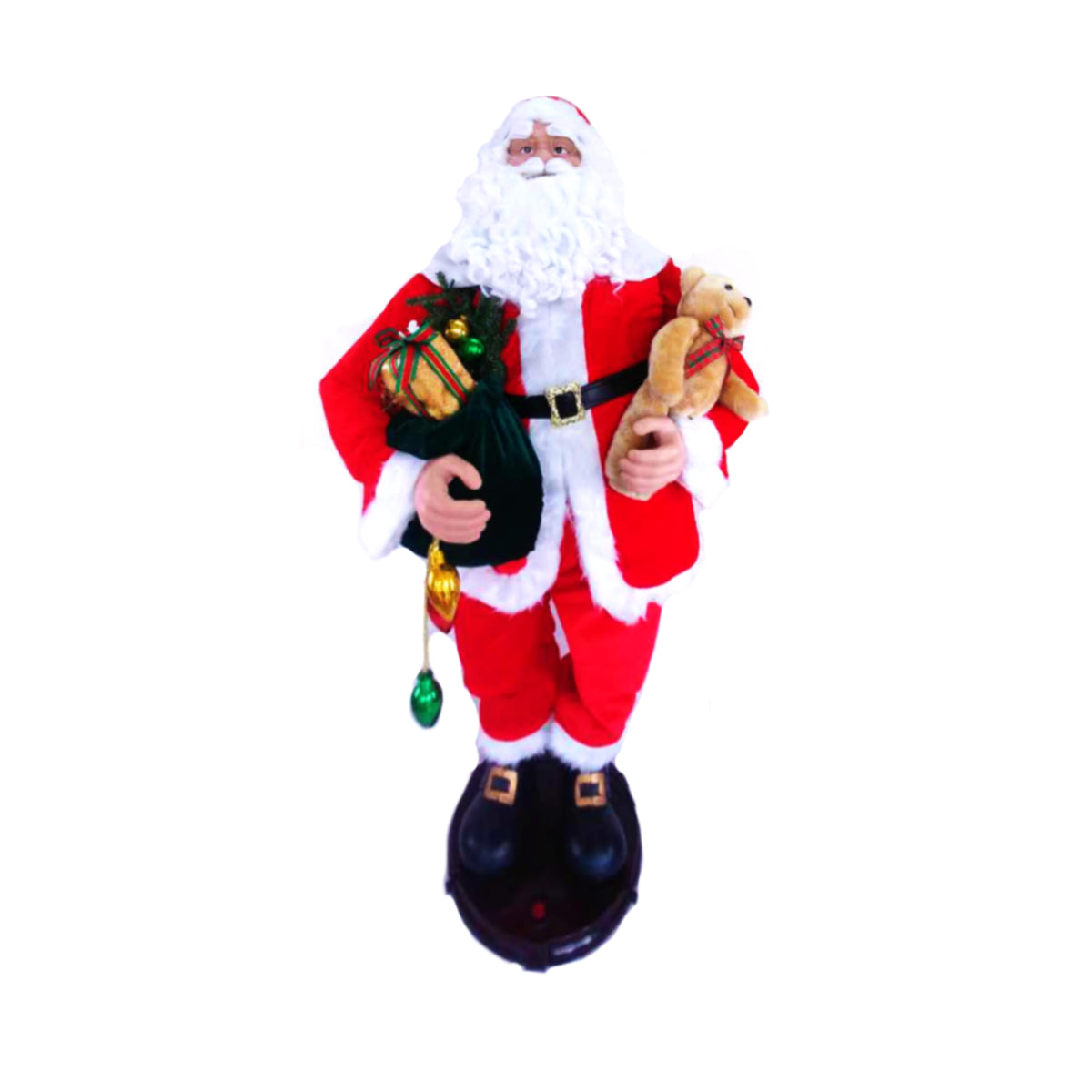 150cm Musical Animated Dancing Santa Claus Sings & Dances 5 Christmas